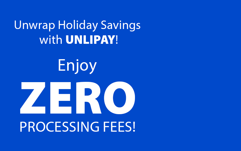 LIMITED TIME ONLY ZERO UnliPay Processing Fee RCBC Credit Cards LIMITED TIME ONLY ZERO UnliPay Processing Fee RCBC Credit Cards